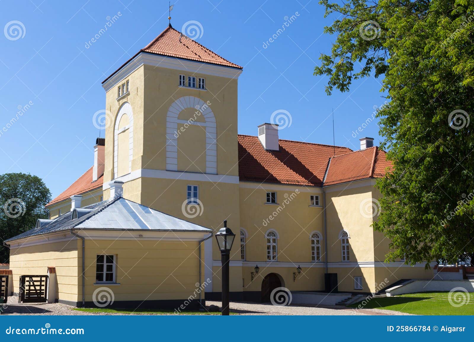 Ventspils Castle is Located in Ventspils, Latvia Stock Photo - Image of ...