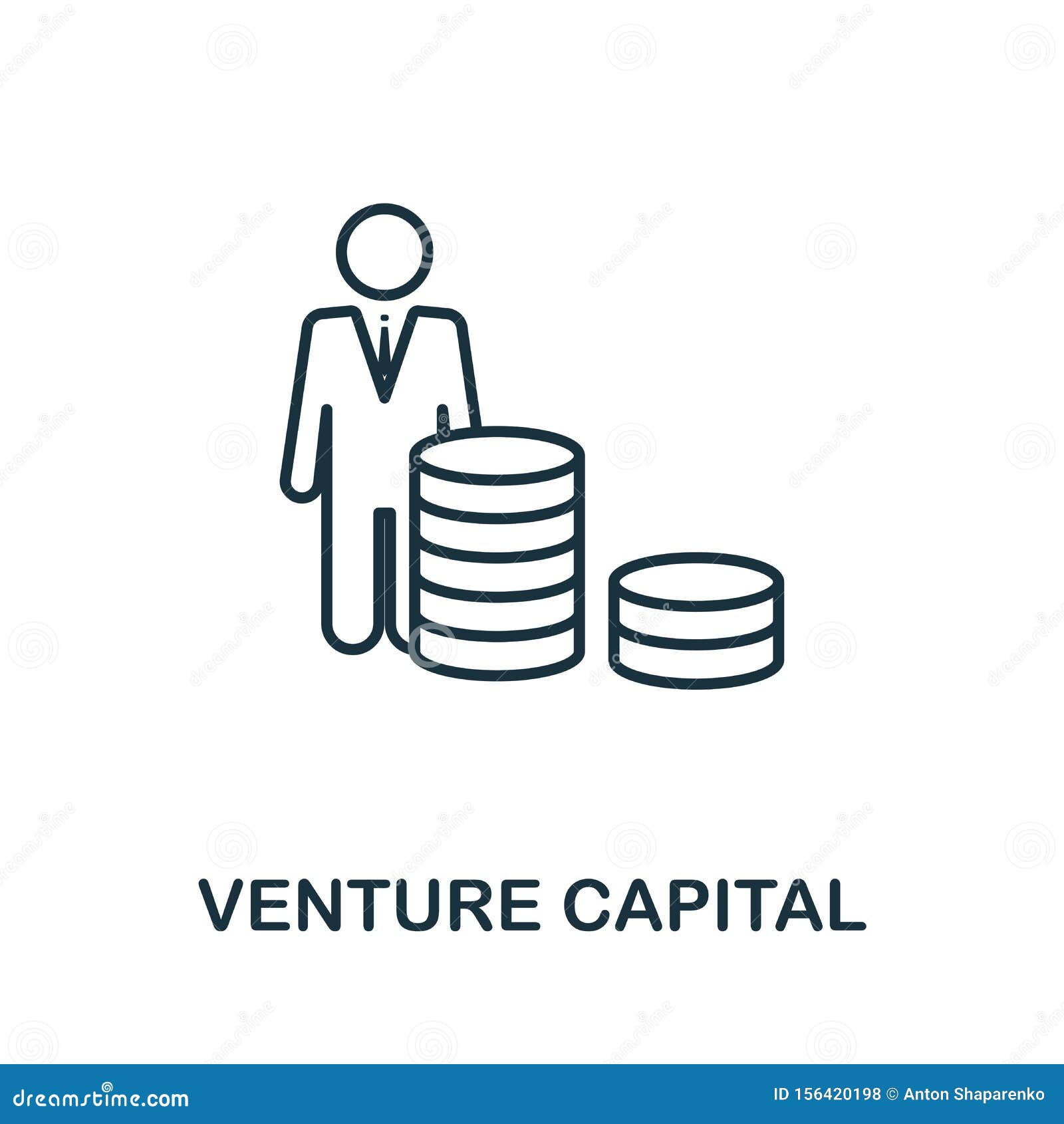 Venture Capital Outline Icon. Thin Style Design from Startup Icons ...