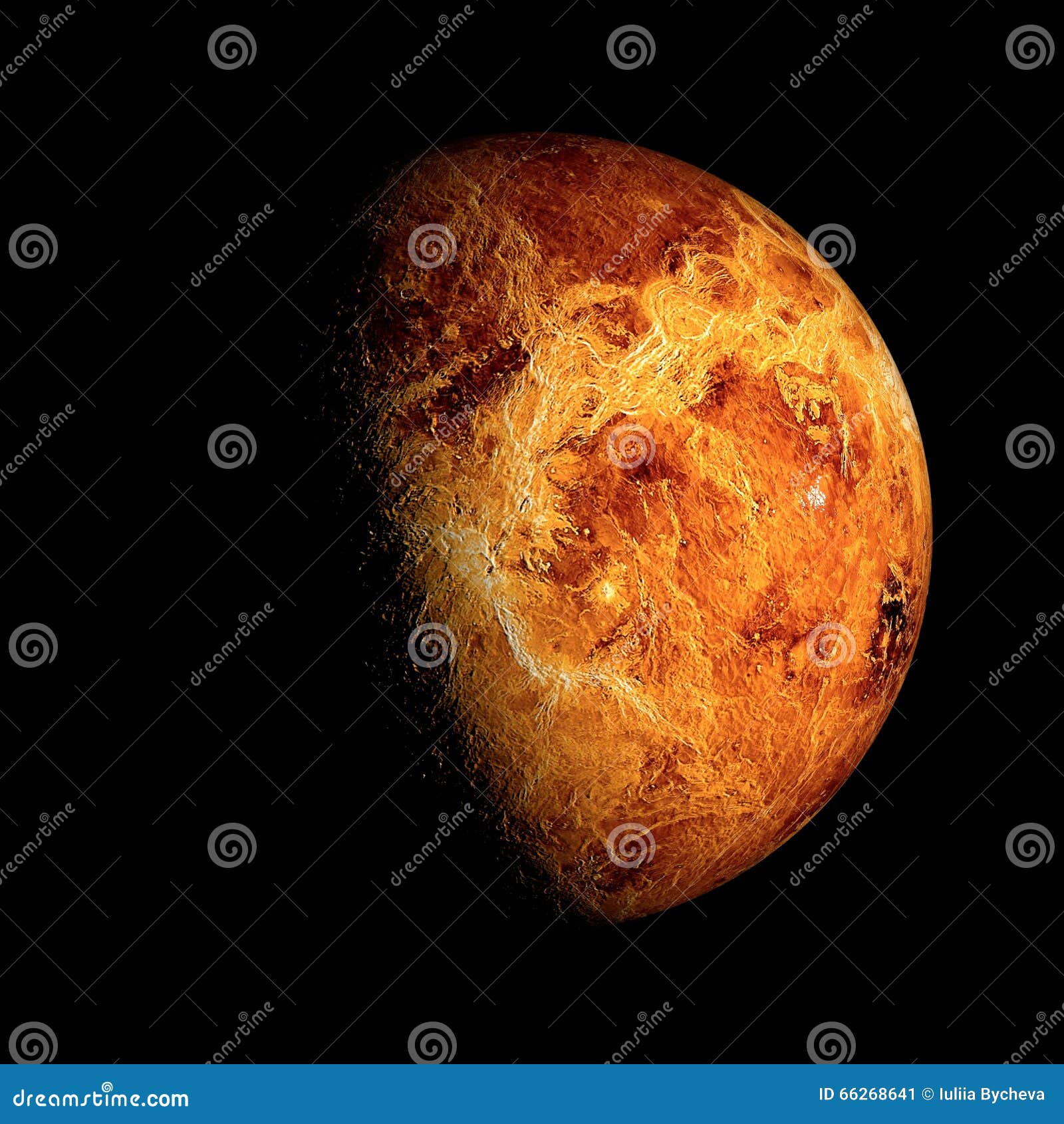 Venus Elements of this Image Furnished by NASA Stock Illustration ...