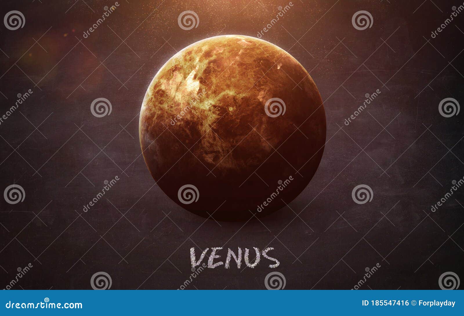 Venus - High resolution stock illustration. Illustration of nebula ...