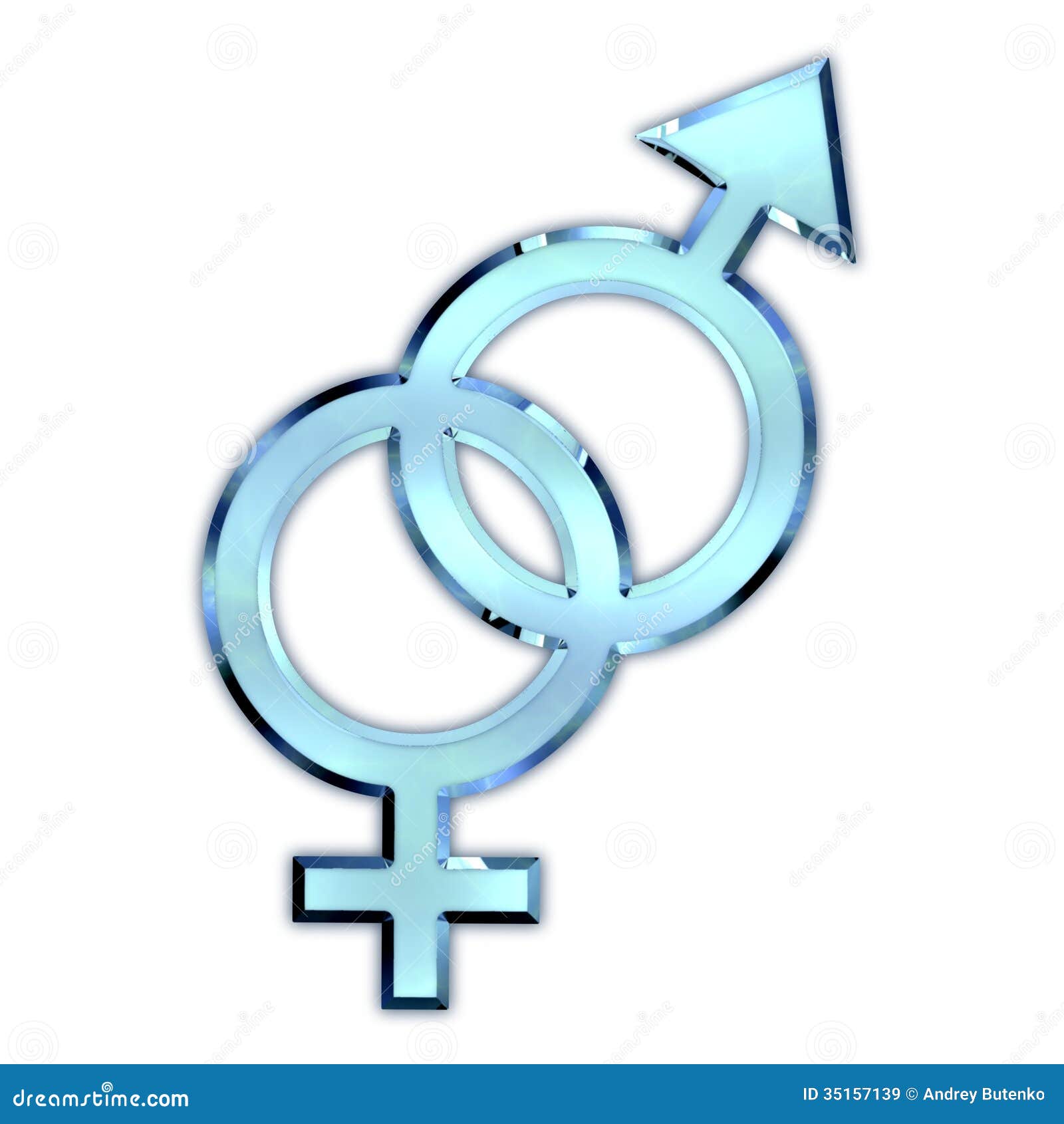 Venus En De Symbolen Van Mars Stock Illustratie - Illustration of ...