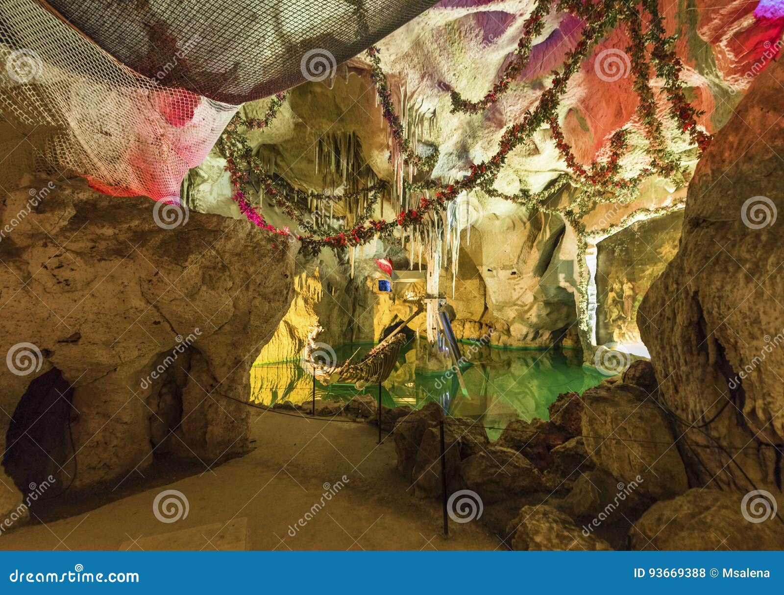 The Venus Grotto In The Linderhof Palace In Germany Royalty-Free Stock ...