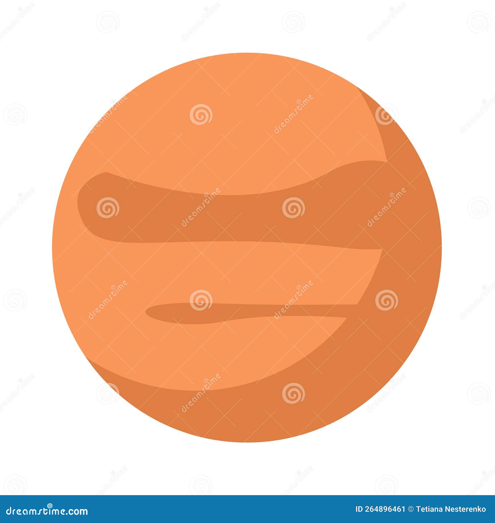 Venus Planet Brochure Element Design Stock Vector - Illustration of ...