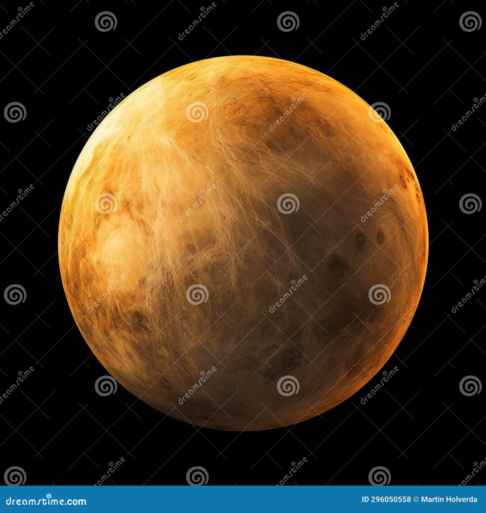 Venus Planet from Space Sphere Planet in the Solar System Stock ...