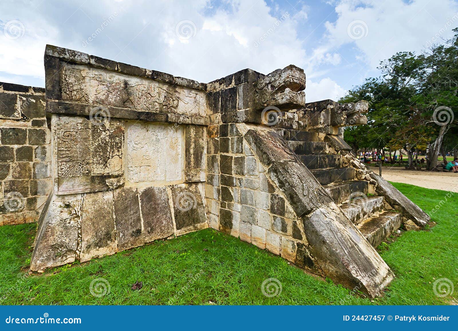 Venus Platform in Chichen Itza Stock Image - Image of architecture ...