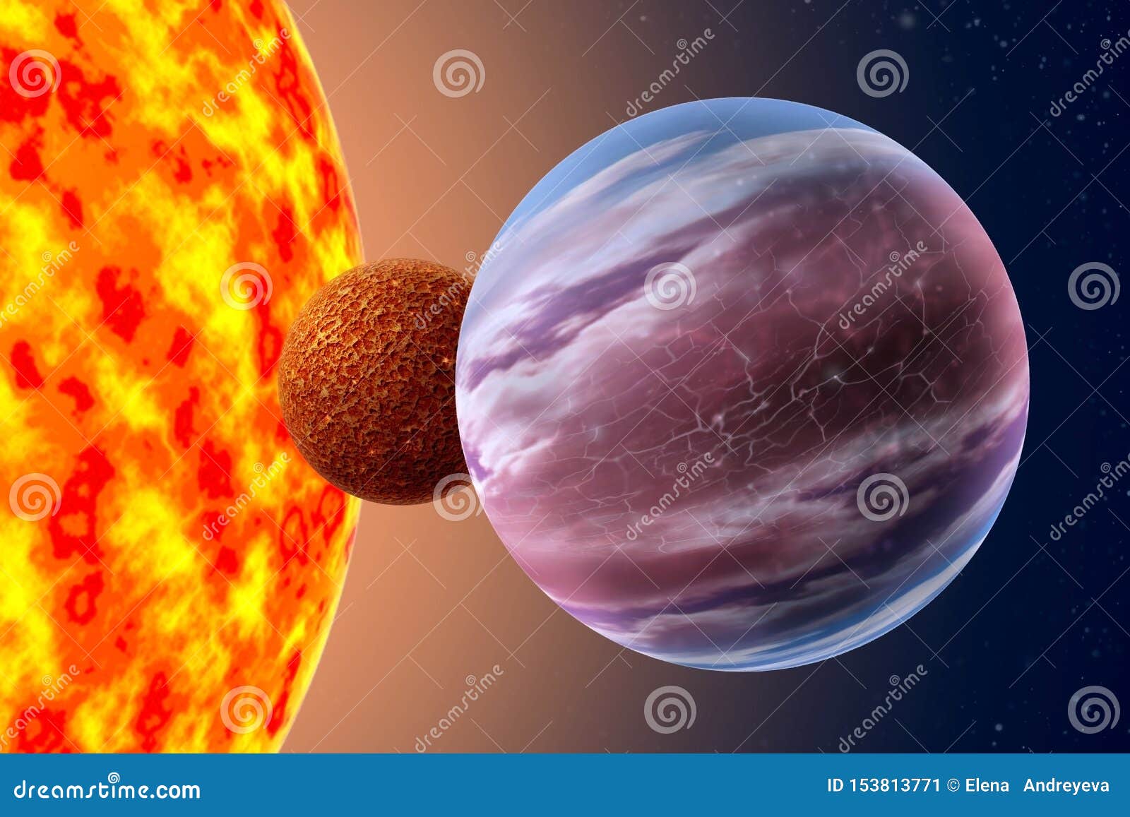 Second Sun And Planets