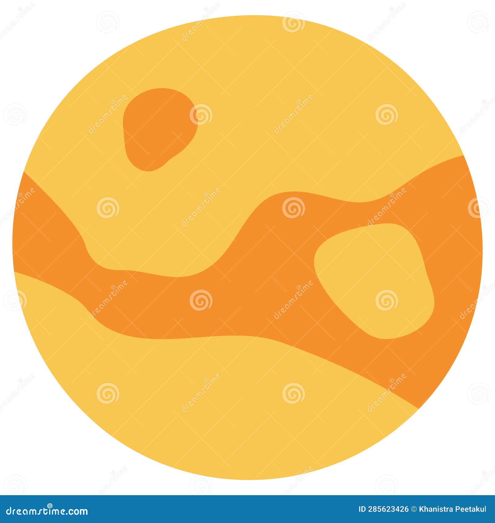 Venus Single 1 stock vector. Illustration of cosmos - 285623426