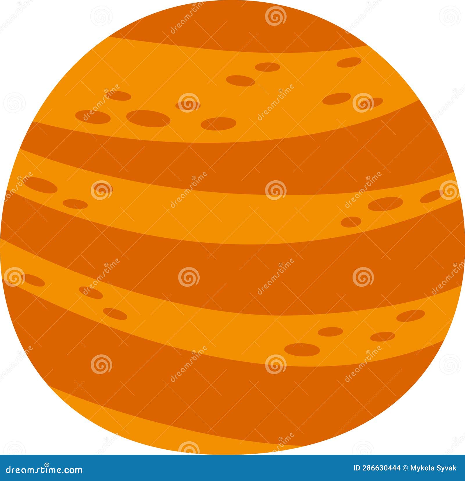 Venus Solar System Planet stock vector. Illustration of astronomy ...