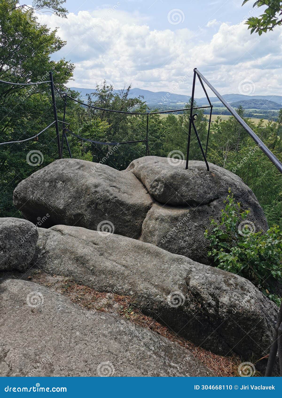 Venusiny Misky Nice Czech Scenery Stock Photo - Image of sunset ...