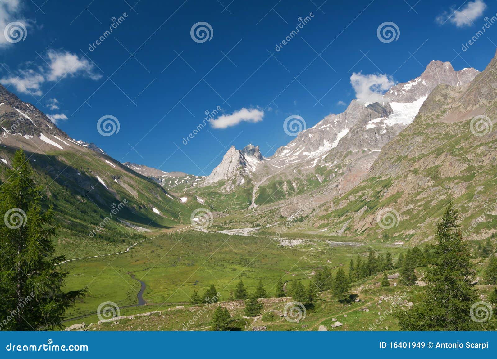 Veny valley - Italian Alps stock image. Image of mountains - 16401949
