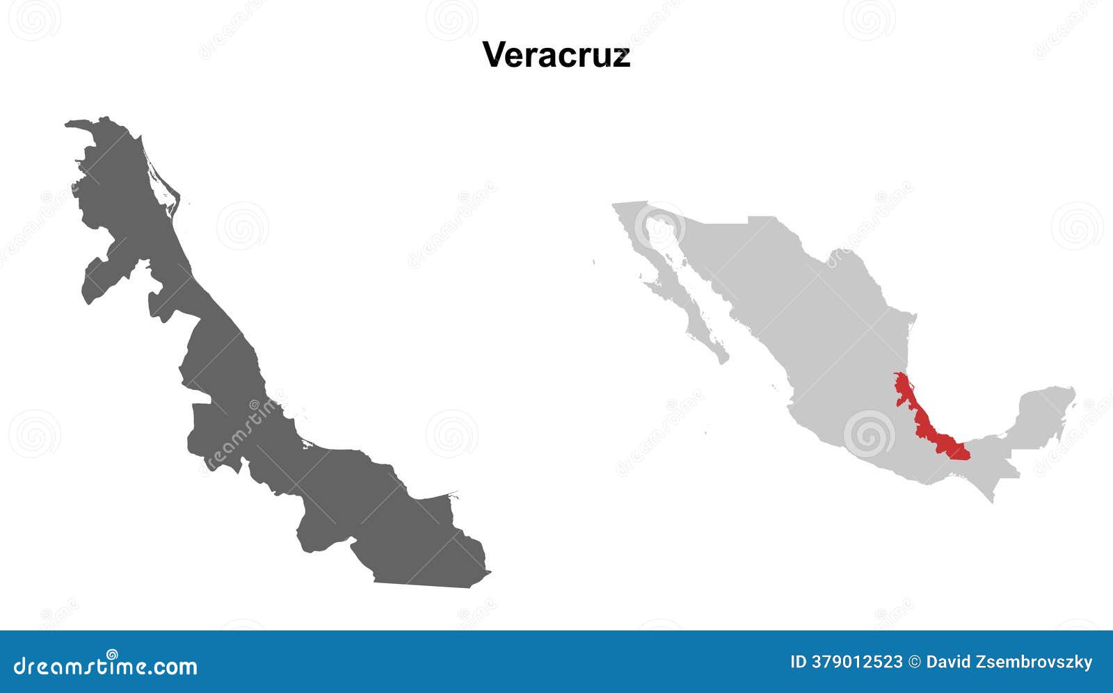 Ignacio De La Llave Outline Map Cartoon Vector | CartoonDealer.com ...