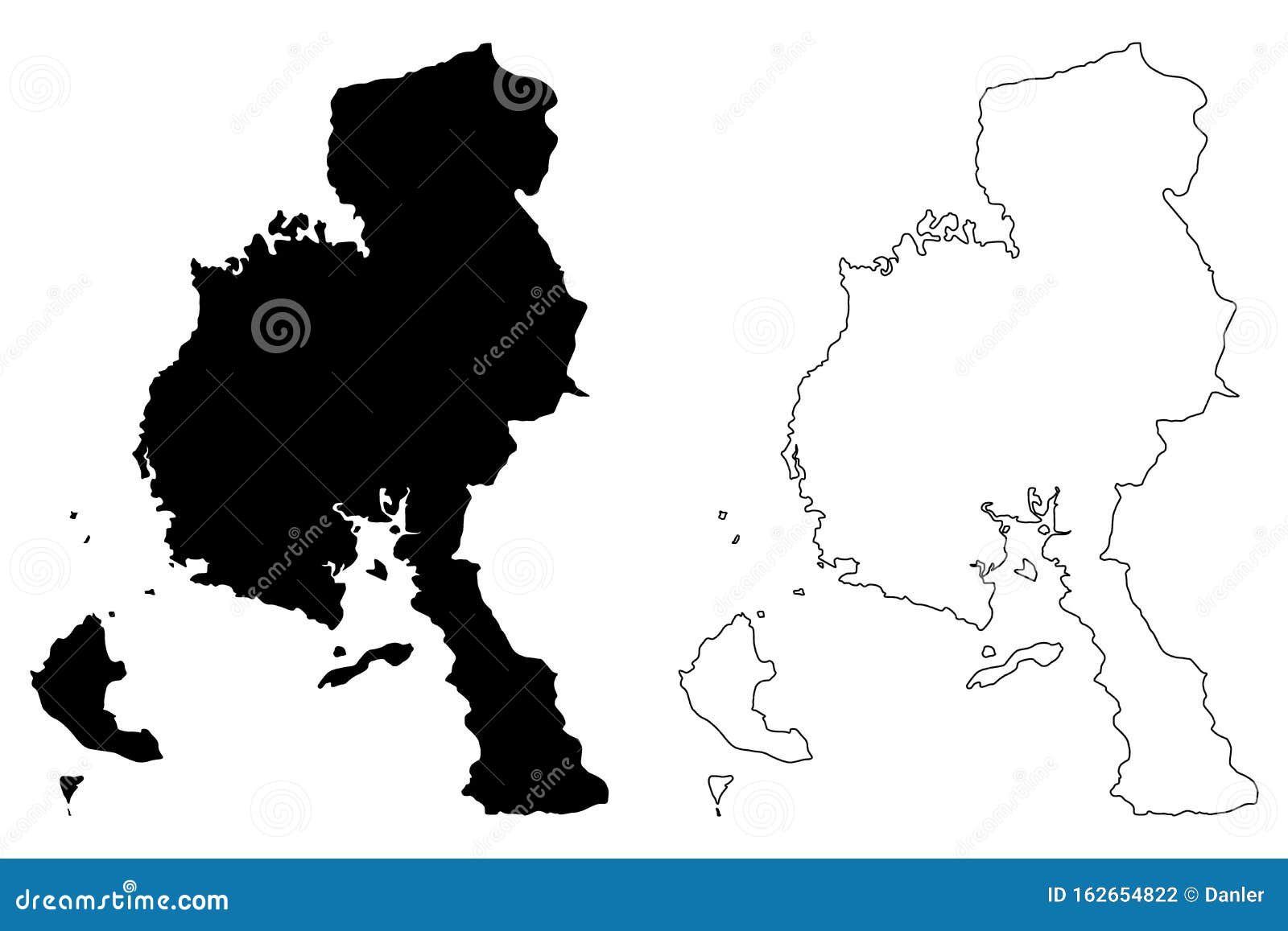 Veraguas Province Republic of Panama, Provinces of Panama Map Vector ...