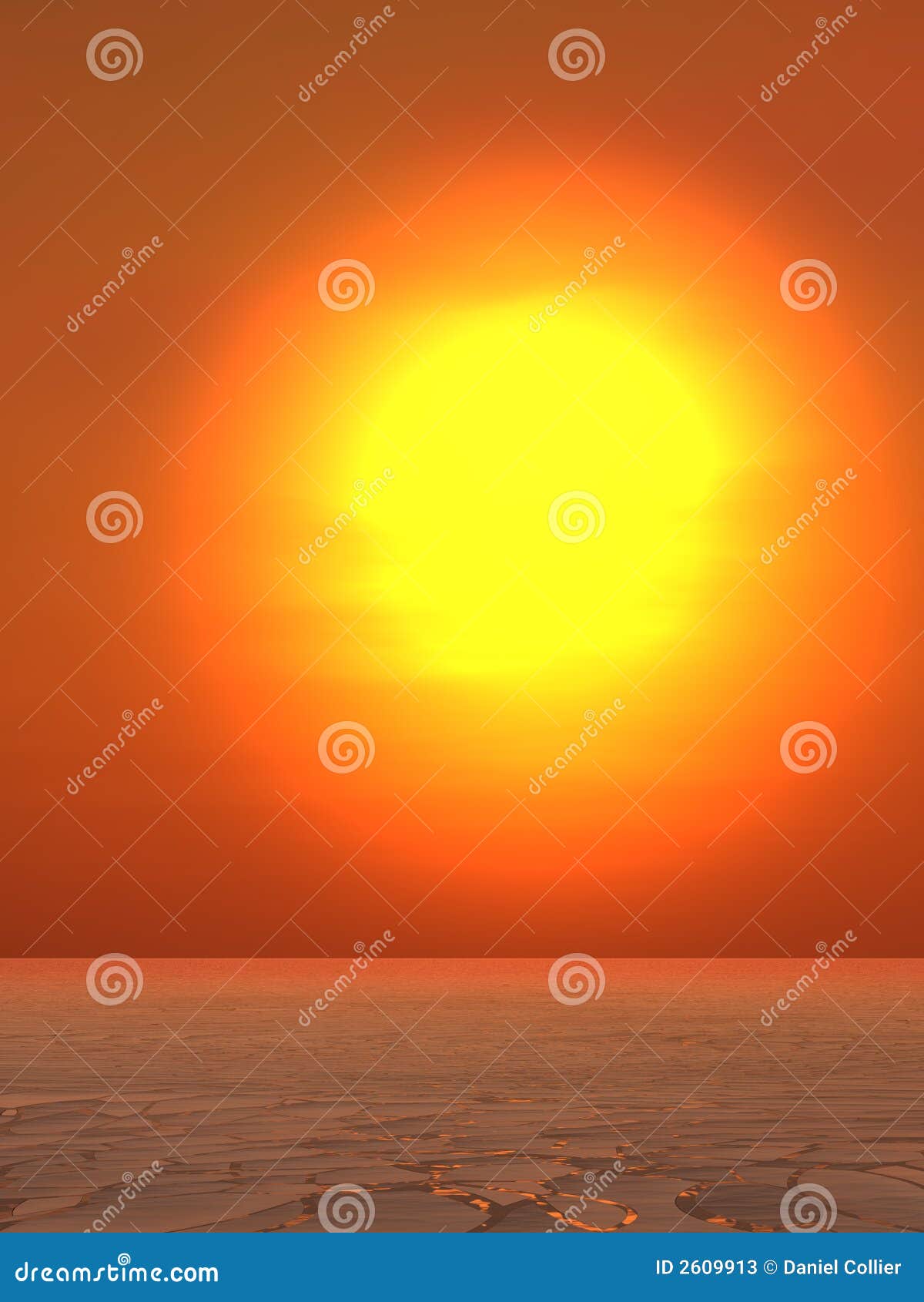 Verano caliente Sun stock de ilustración. Ilustración de arte - 2609913