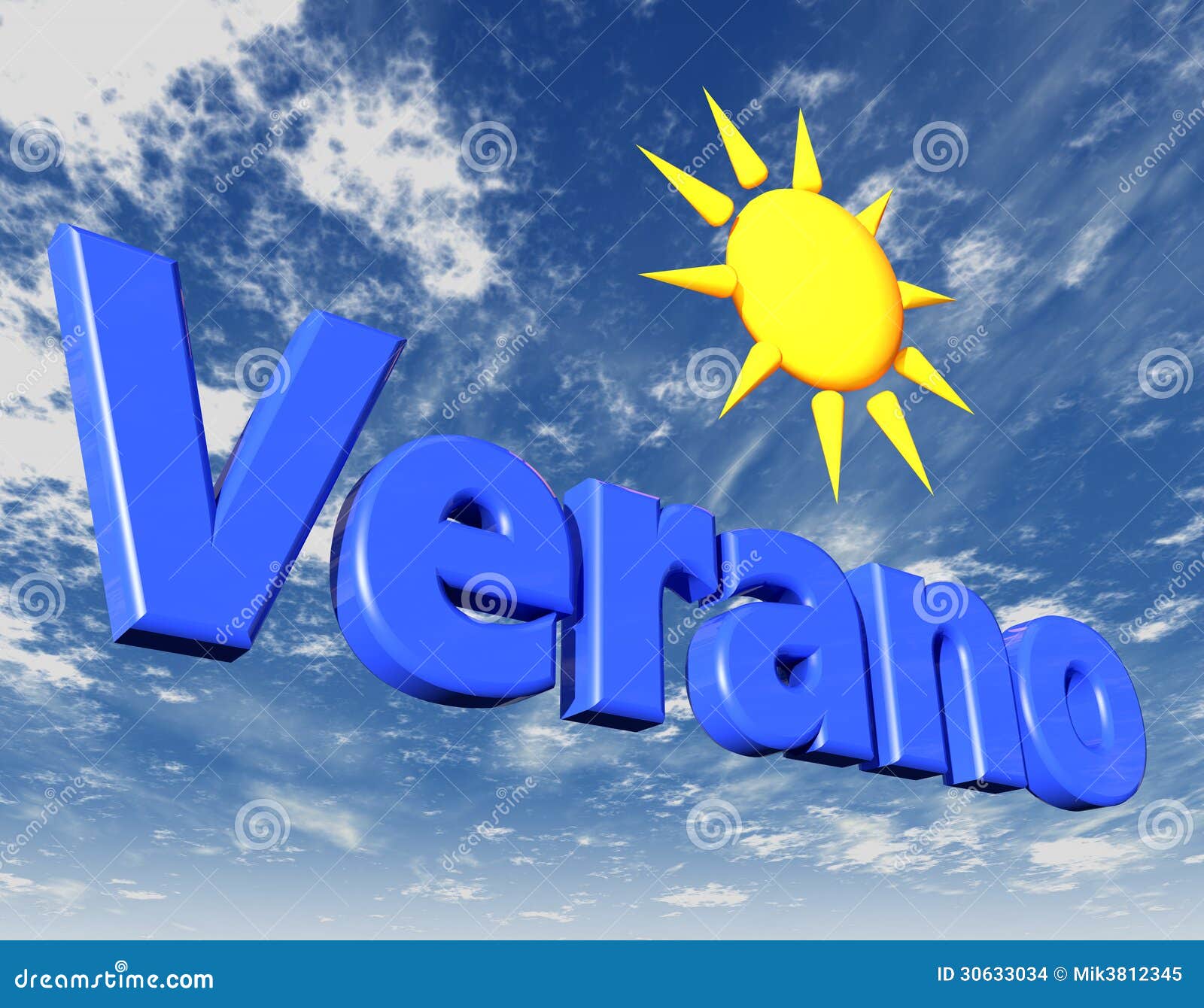 Verano stock illustration. Illustration of nature, september - 30633034