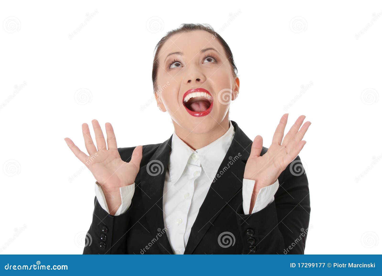 Verbaasd stock afbeelding. Image of uitdrukking, wijfje - 17299177