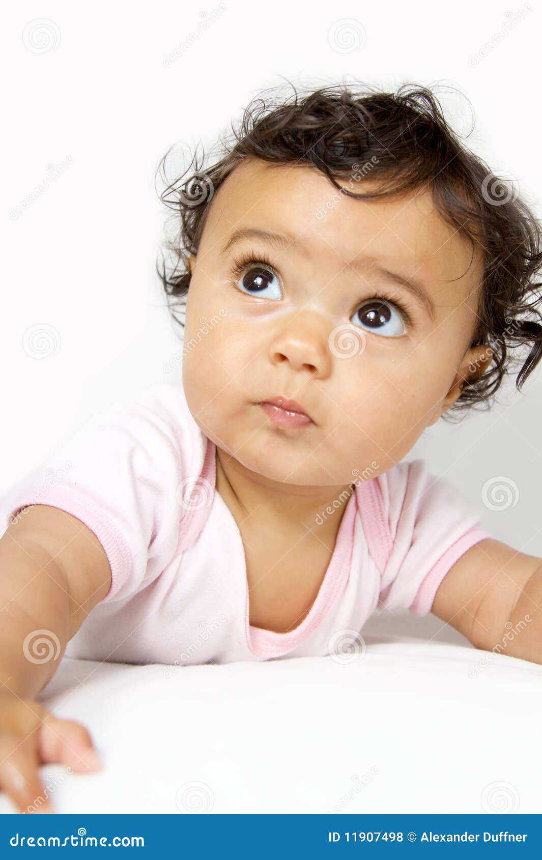 Verbaasde Baby stock foto. Image of achtergrond, jong - 11907498