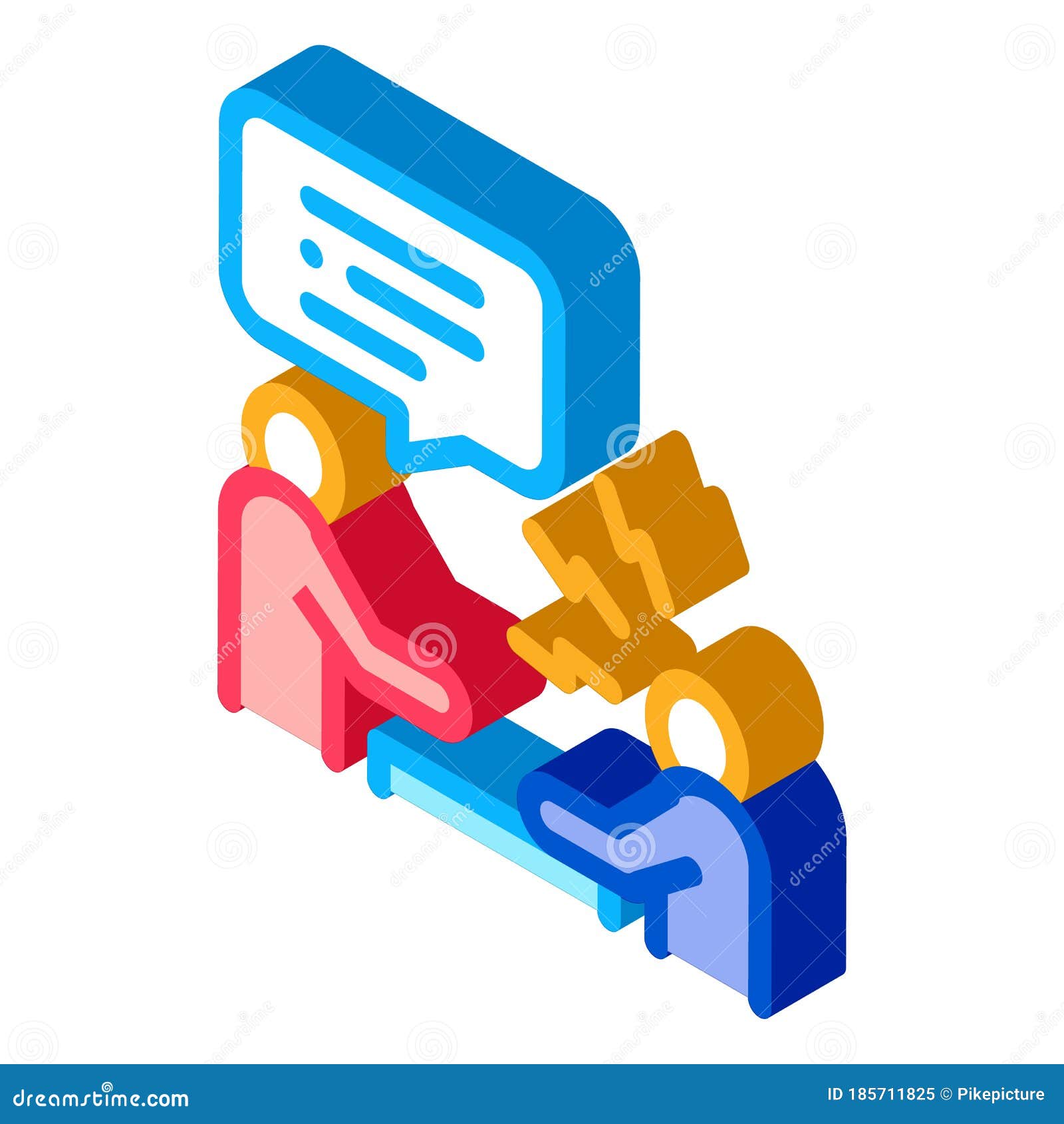 Verbal Battle Icon Vector Outline Illustration | CartoonDealer.com ... Verbal Battle Icon Vector Outline Illustration | CartoonDealer.com ...