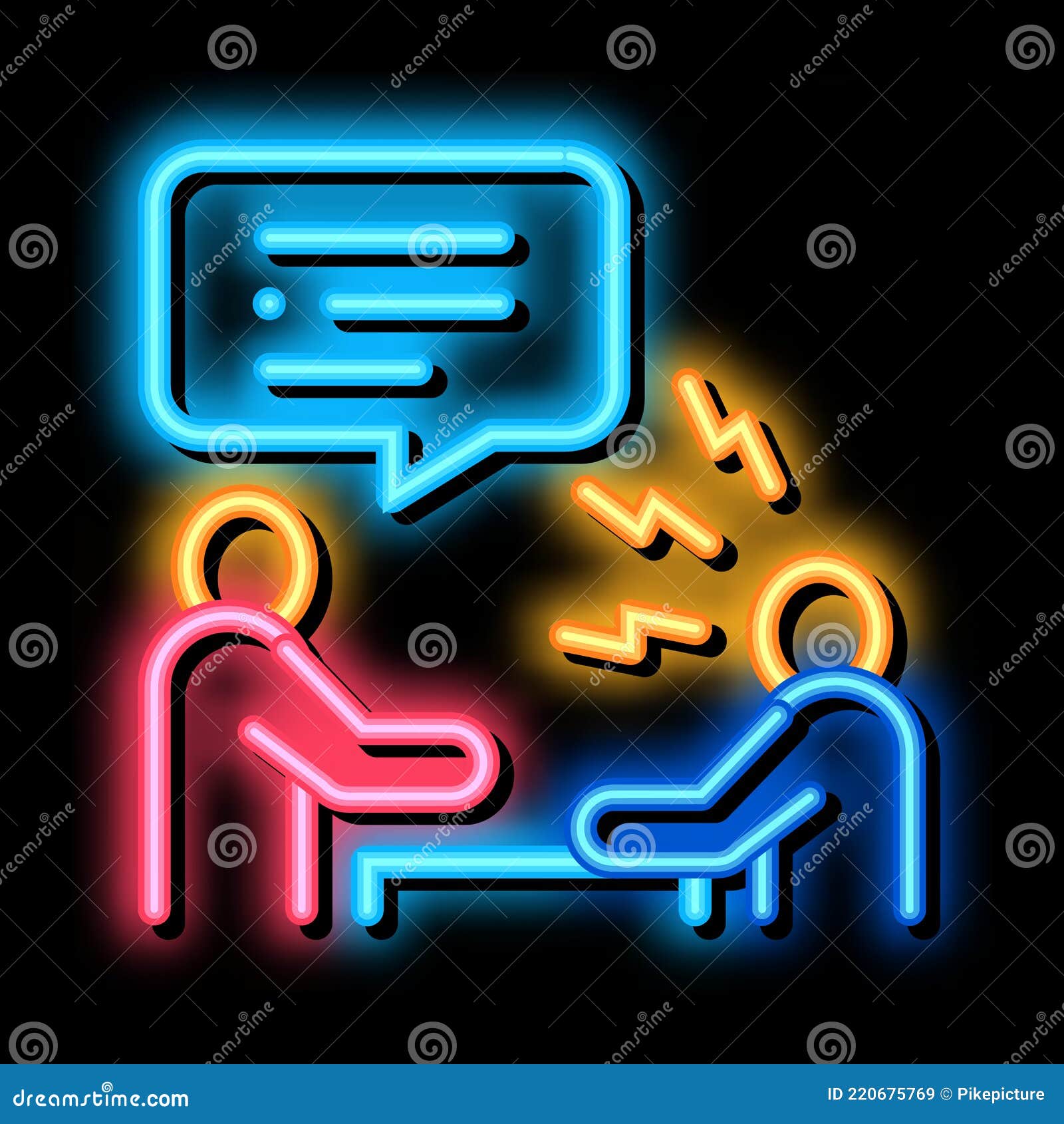 Verbal Battle Icon Vector Outline Illustration | CartoonDealer.com ... Verbal Battle Icon Vector Outline Illustration | CartoonDealer.com ...