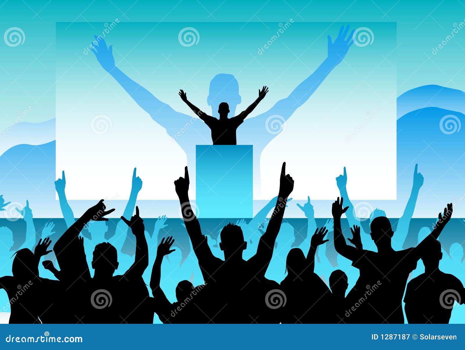 Verbal Communication stock illustration. Illustration of presentation ...