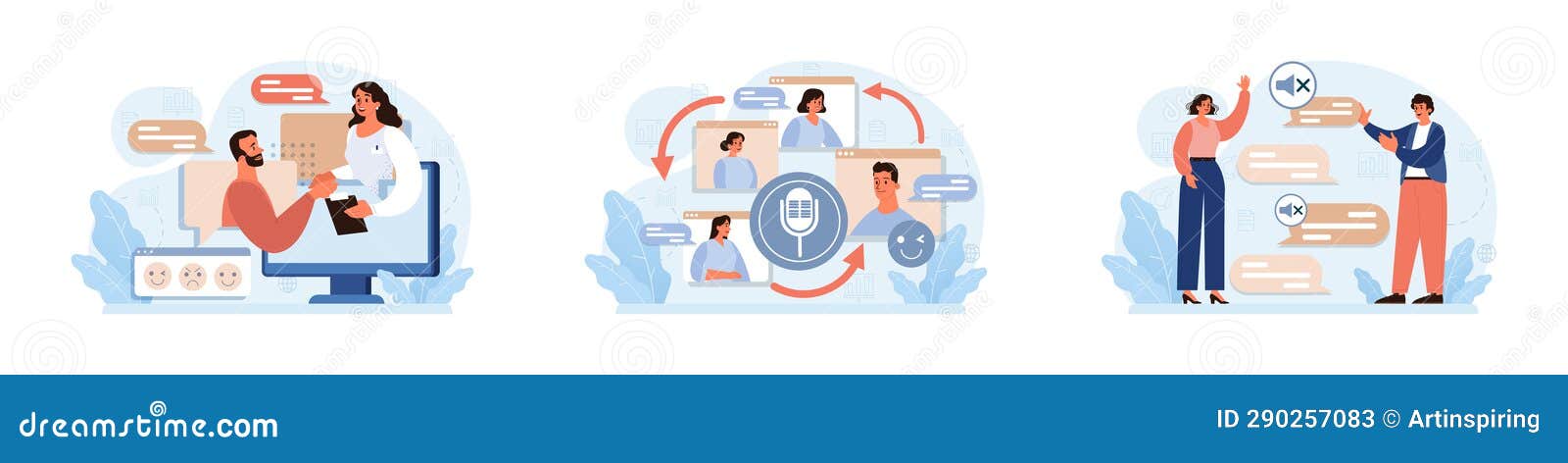 Verbal Communication Skills Concept Icon Vector Illustration ... Verbal Communication Skills Concept Icon Vector Illustration ...