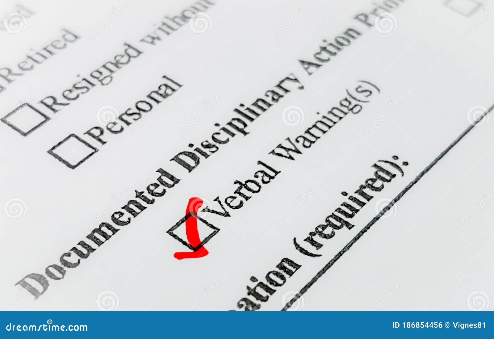 Verbal Warning Clip Art