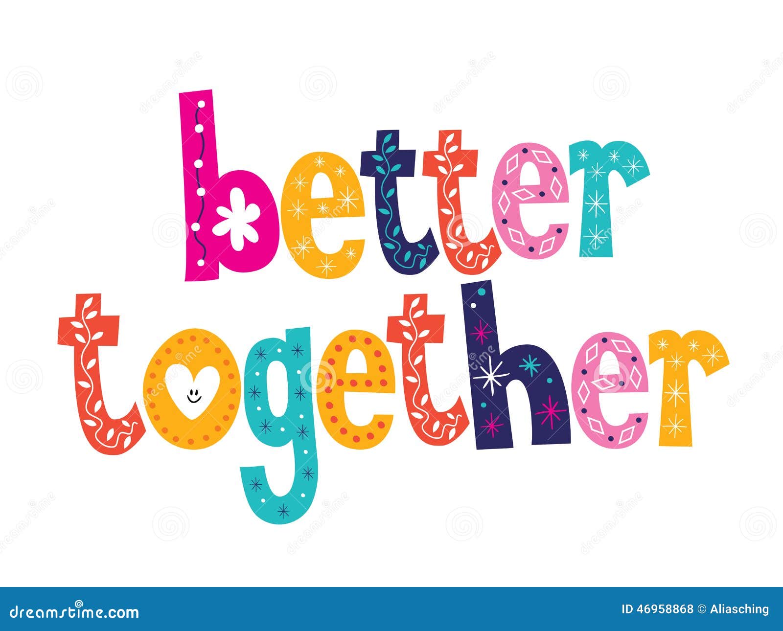 Verbessern Sie zusammen vektor abbildung. Illustration von ausdruck ...