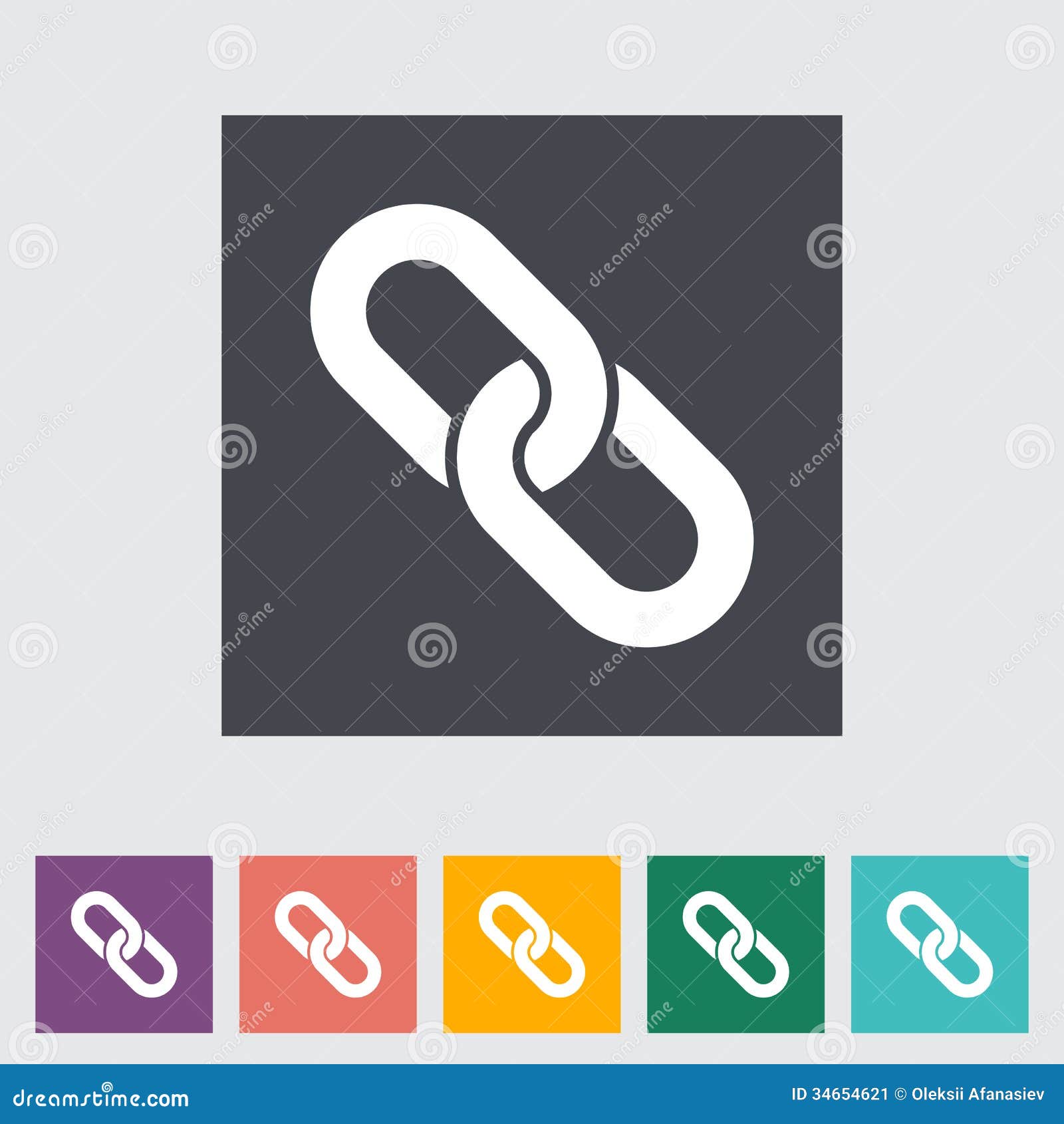 Verbindings vlak pictogram vector illustratie. Illustration of ...