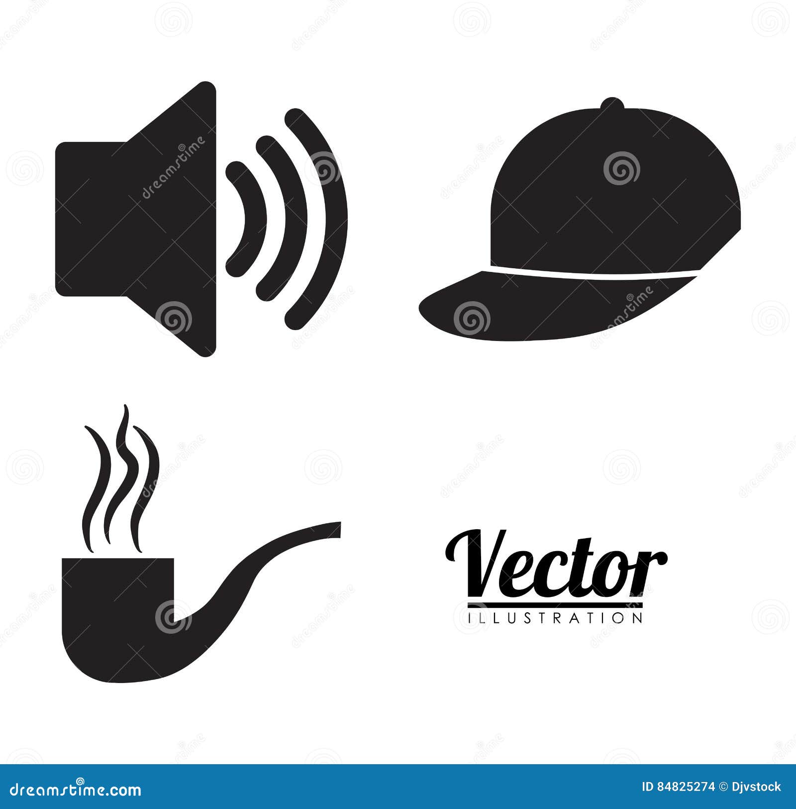 Verboden pictogrambeeld stock illustratie. Illustration of lawaai ...