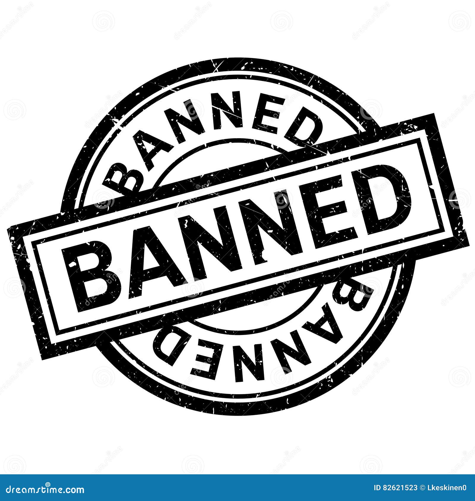Verbotener Stempel stock abbildung. Illustration von gesetz - 82621523