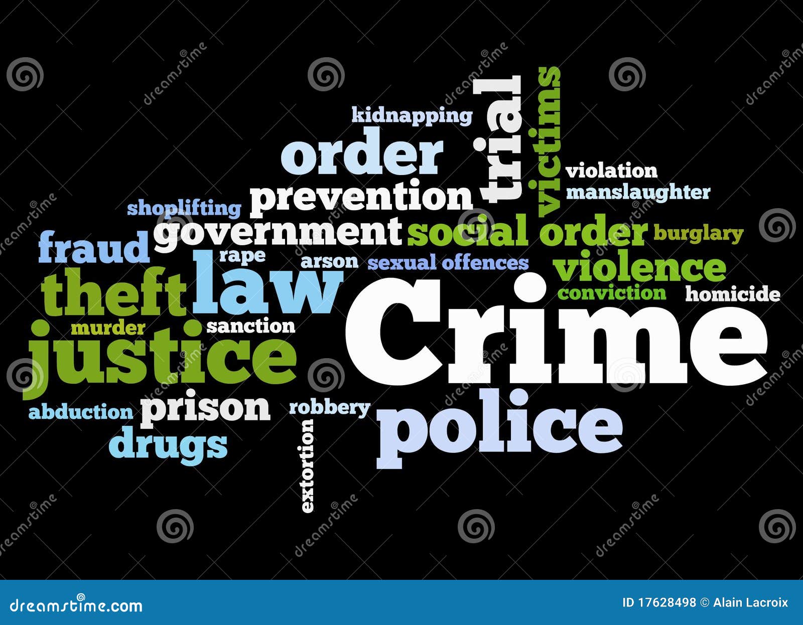 Verbrechen stock abbildung. Illustration von kriminell - 17628498