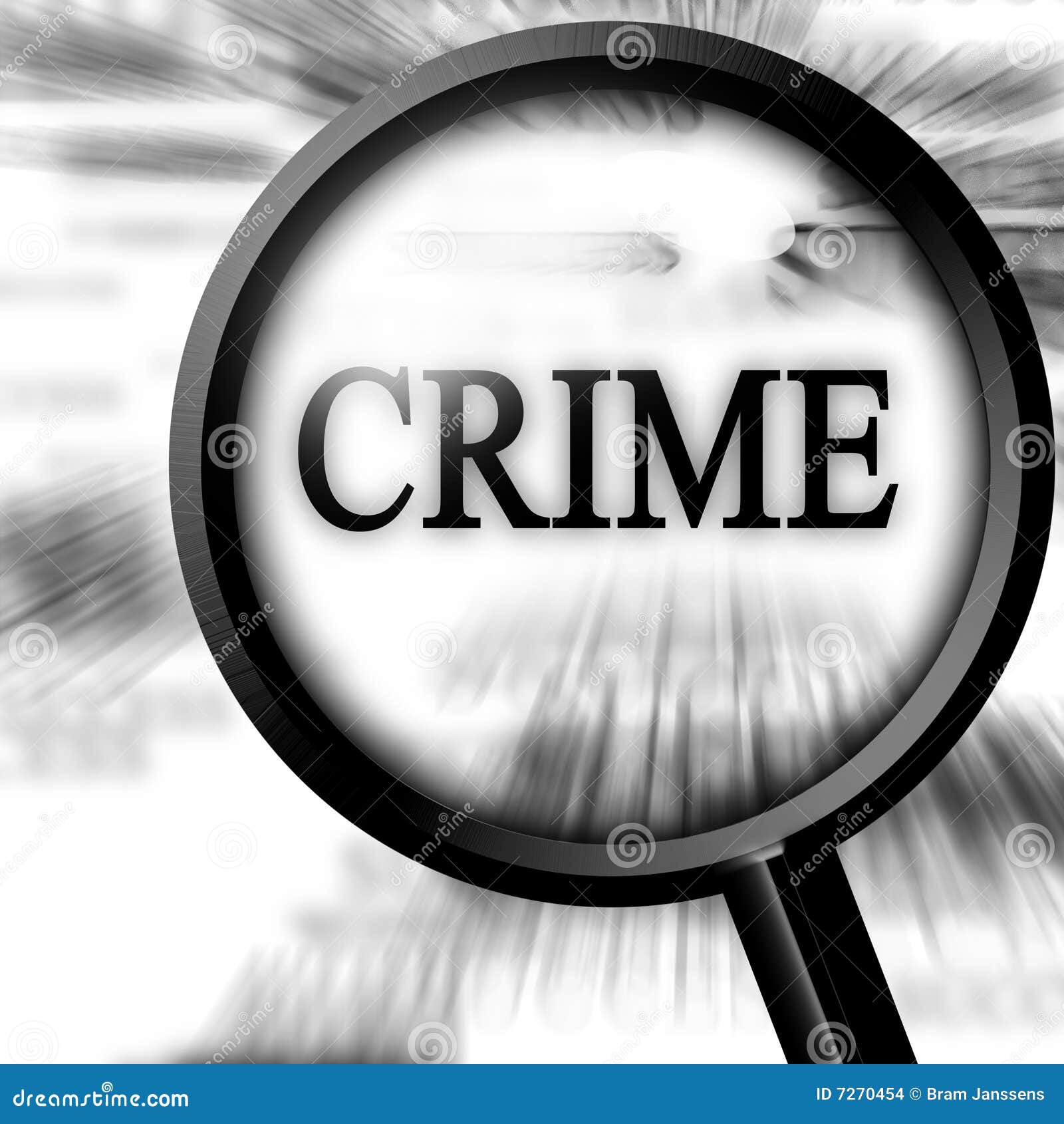Verbrechen stock abbildung. Illustration von dieb, sicherheit - 7270454