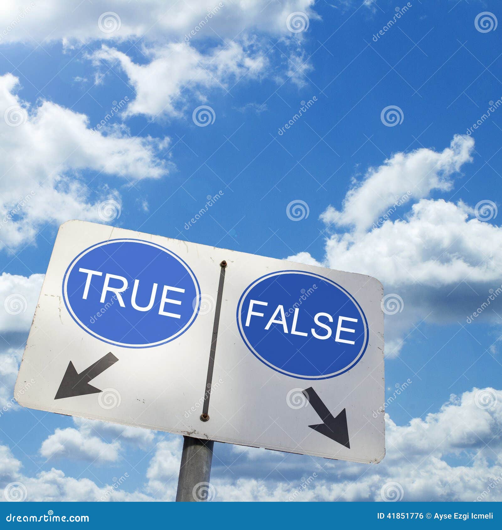 Verdadeiro falso foto de stock. Imagem de palavras, mensagem - 41851776
