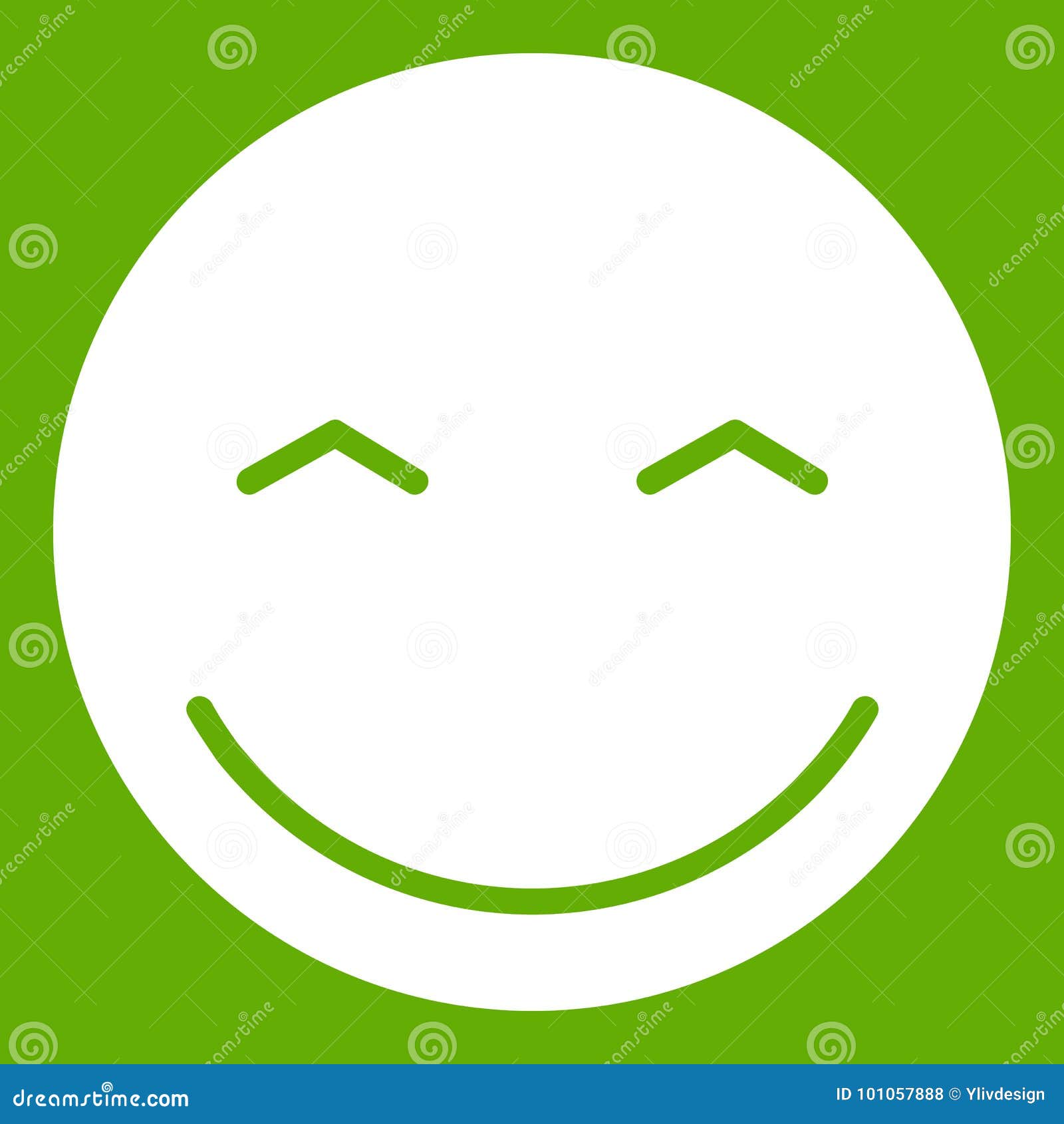 Verde De Sorriso Do Emoticon Ilustração do Vetor - Ilustração de humor ...