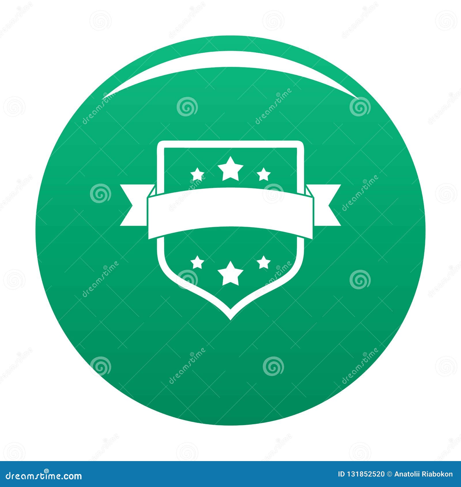 Verde Del Vector Del Icono Del Vintage De La Insignia Ilustración del ...