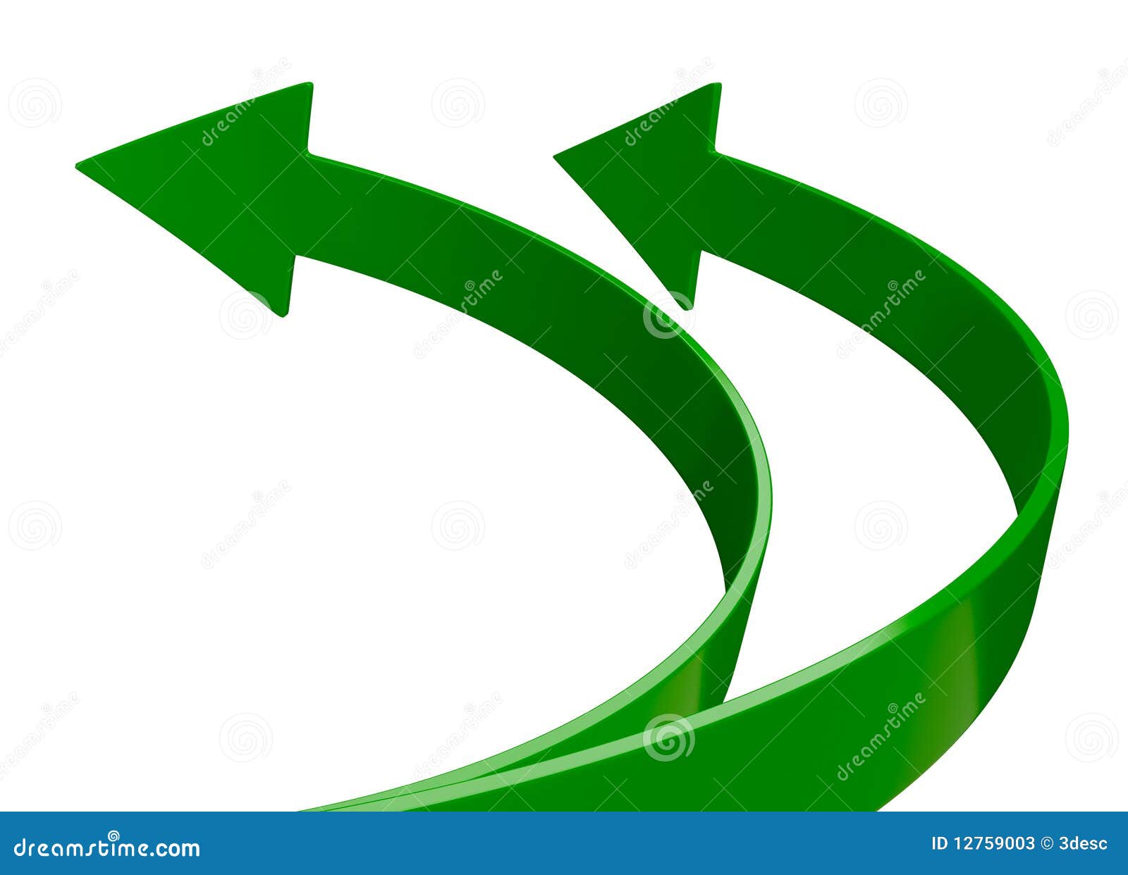 Verde della freccia illustrazione di stock. Illustrazione di modo ...