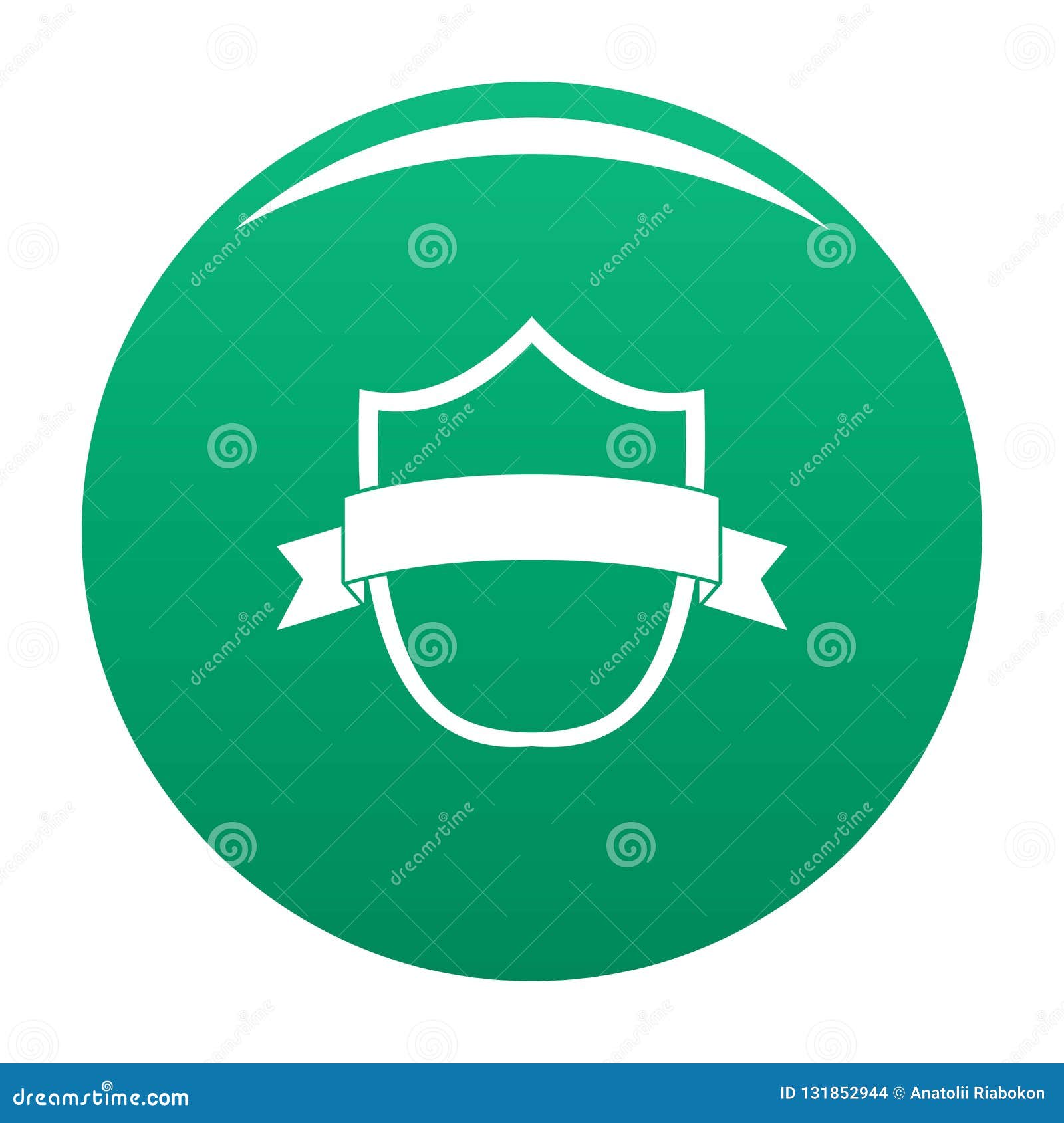 Verde Moderno Del Vector Del Icono De La Insignia Ilustración del ...
