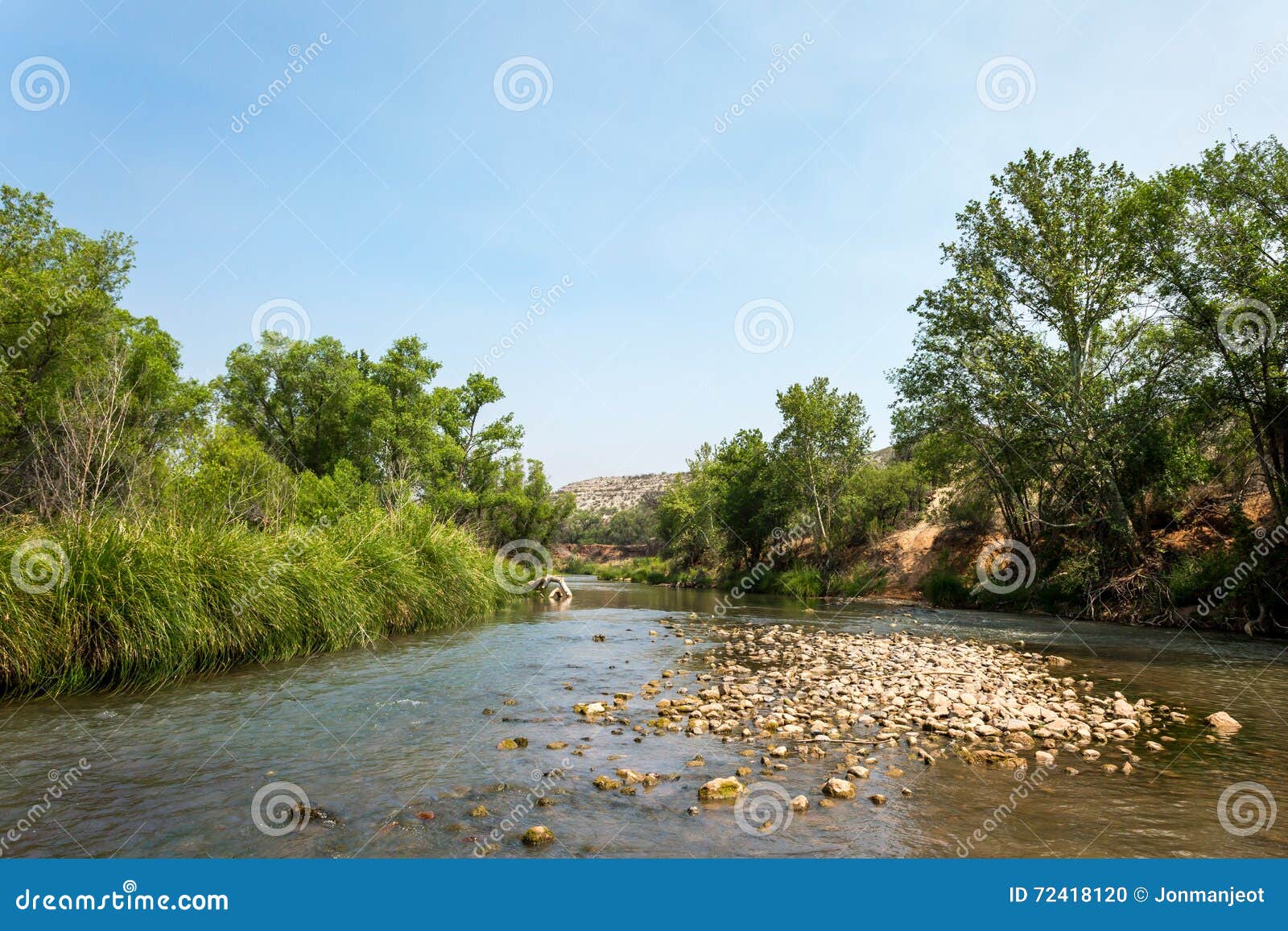 Verde River, Arizona. stock photo. Image of hidden, nature - 72418120