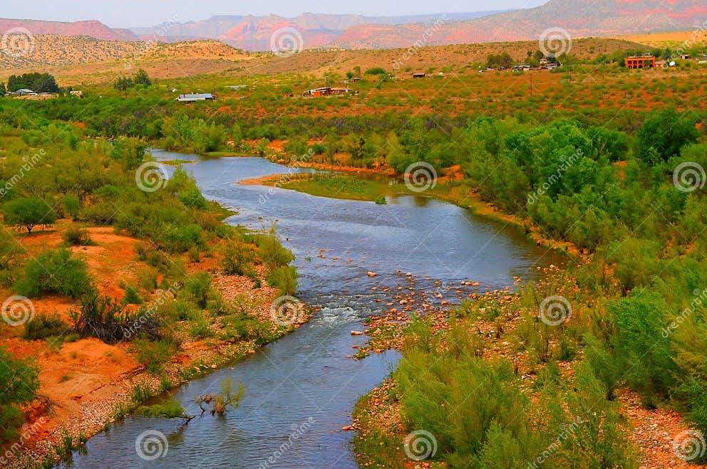 Verde River Valley stock image. Image of scenics, culture - 5201009