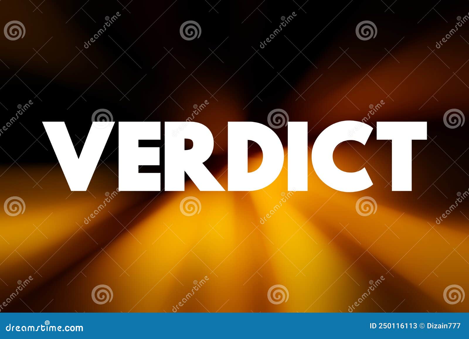 Verdict - Opinion or Decision Made after Judging the Facts that are ...