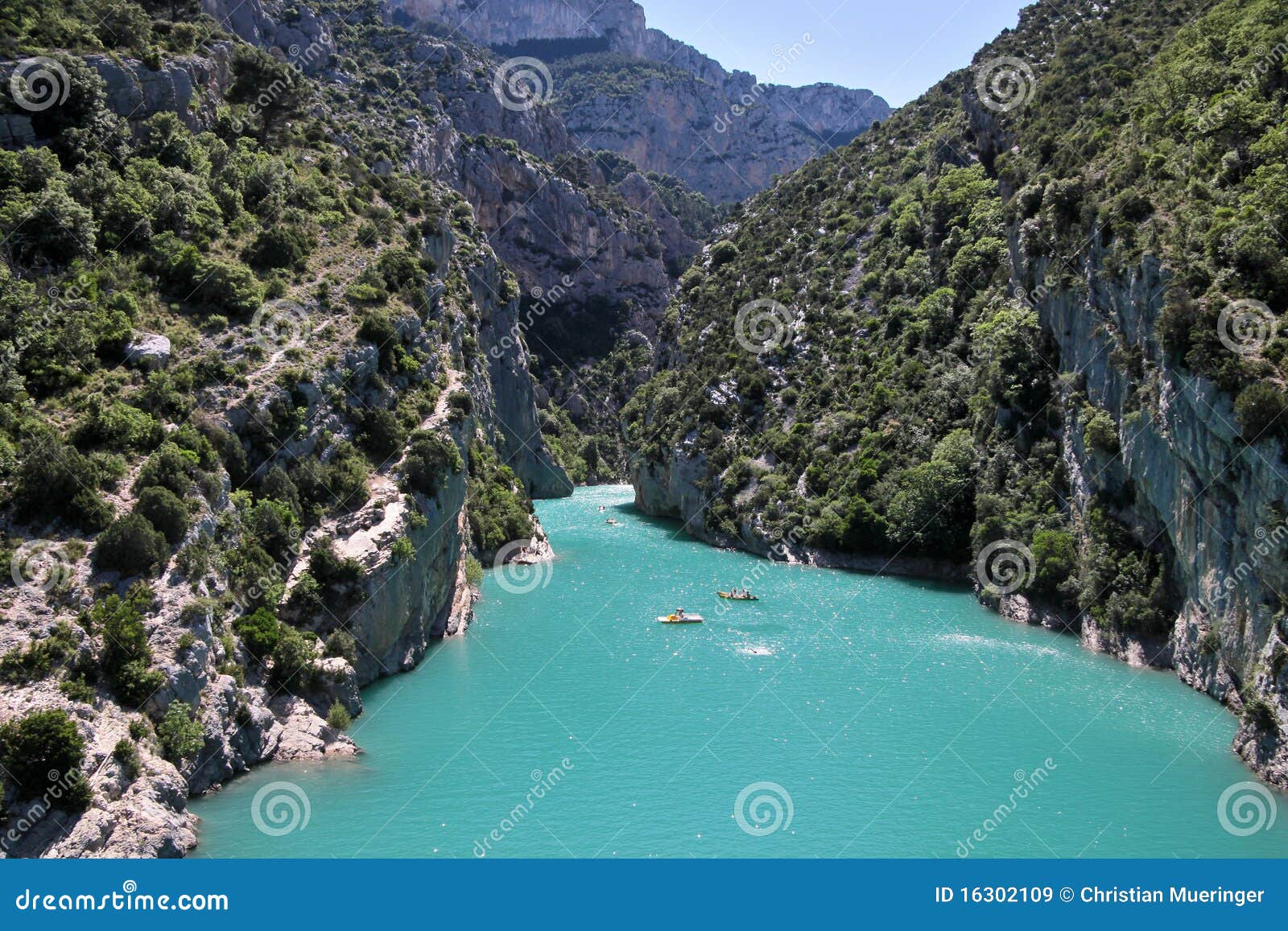 Verdon gorge stock image. Image of grand, landscape, gorges - 16302109