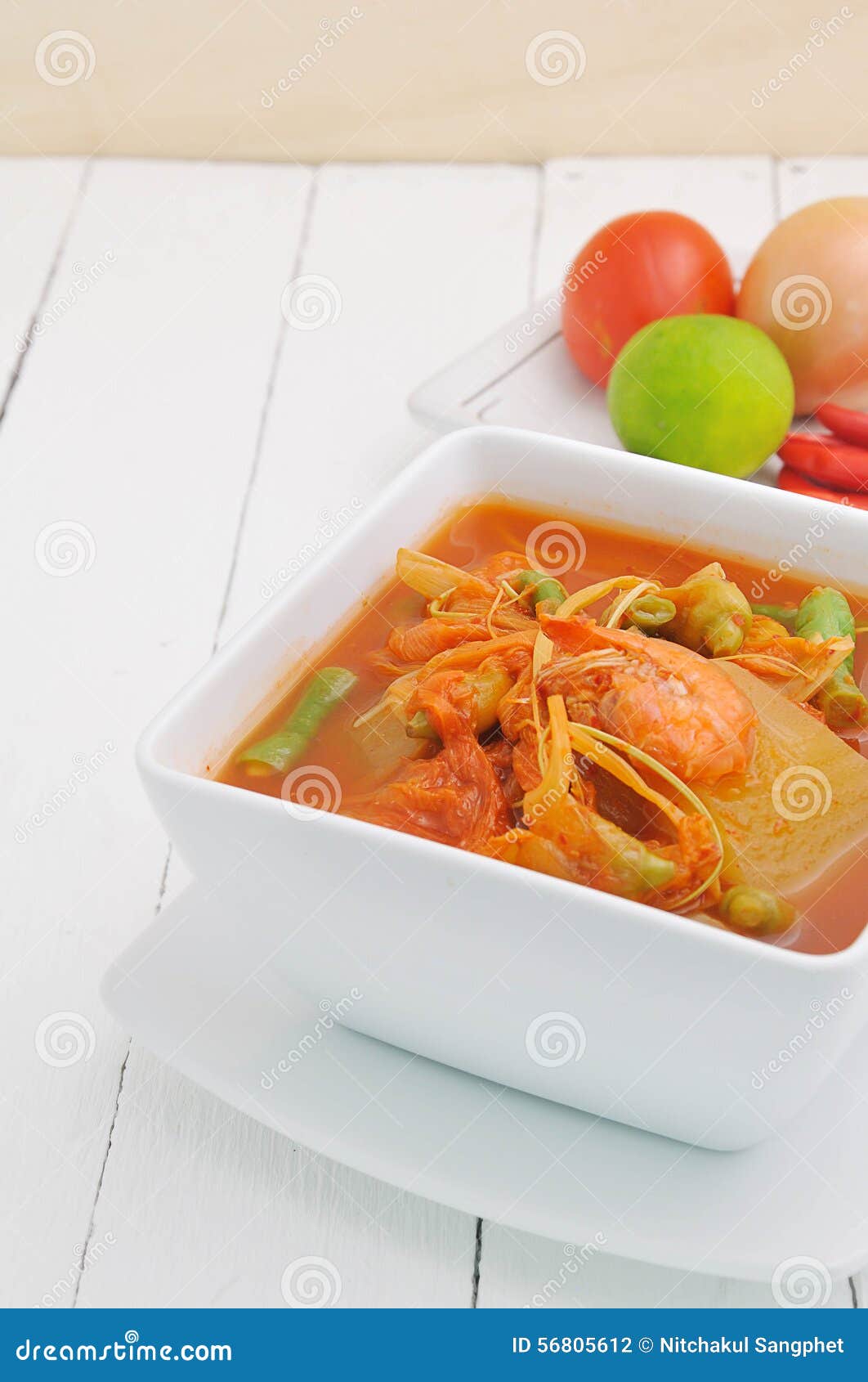 Verdura Tailandesa De La Comida Amarga Foto de archivo - Imagen de ...