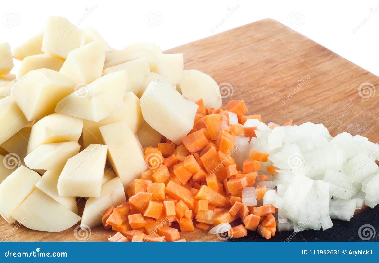 Verduras Cortadas En Un Tablero Imagen de archivo - Imagen de crudo ...