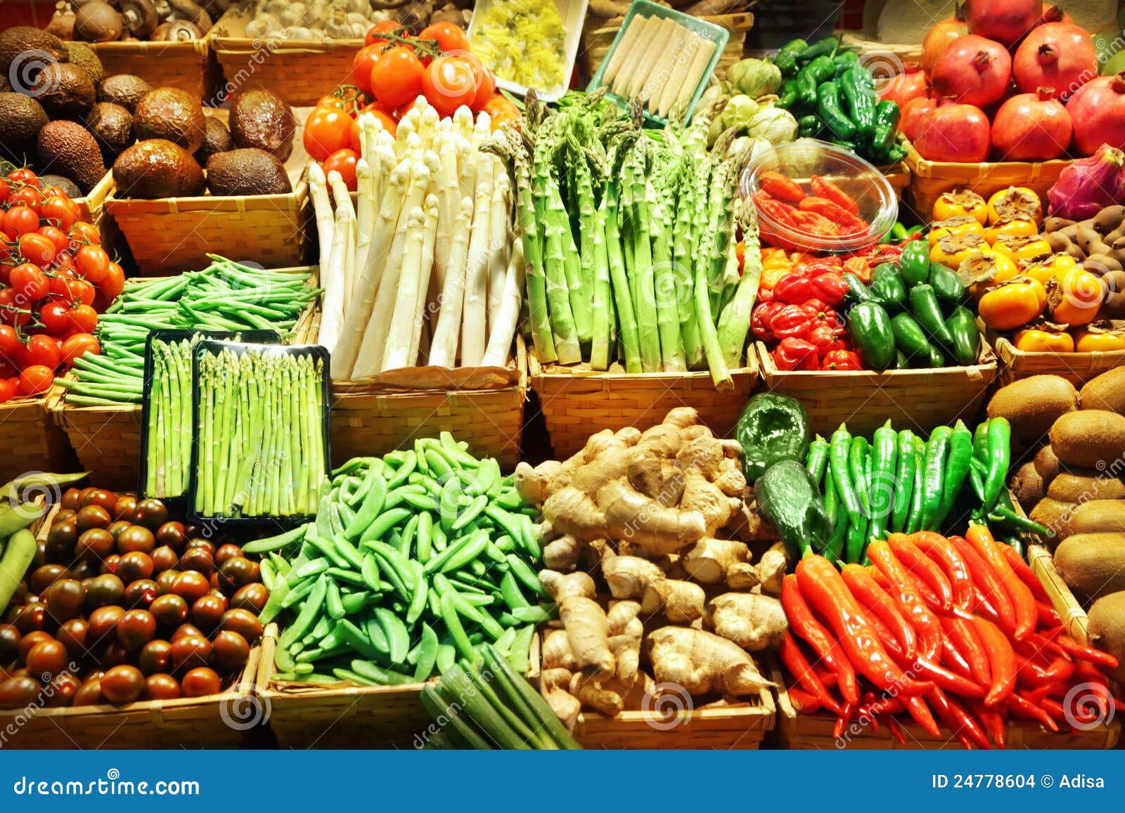 Verdure fotografia stock. Immagine di zenzero, colorato - 24778604