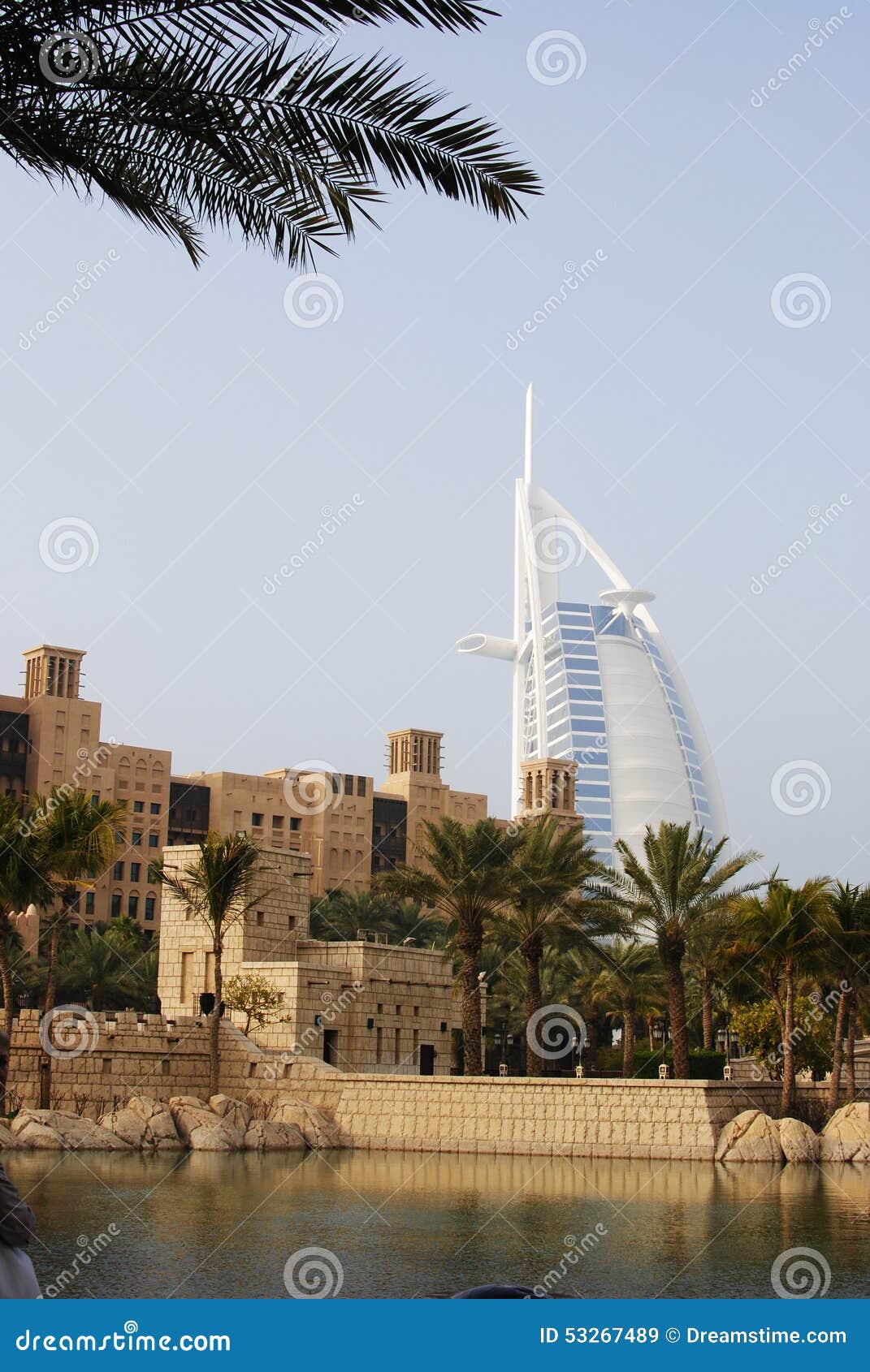Verenigde Arabische Emiraten Stock Afbeelding - Image of architectuur ...