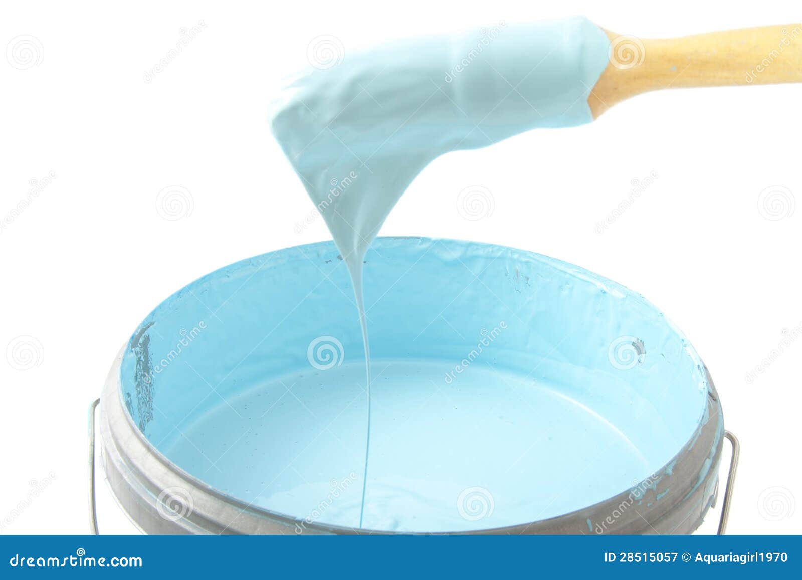 Verf blauw het stock afbeelding. Image of open, gekleurd - 28515057