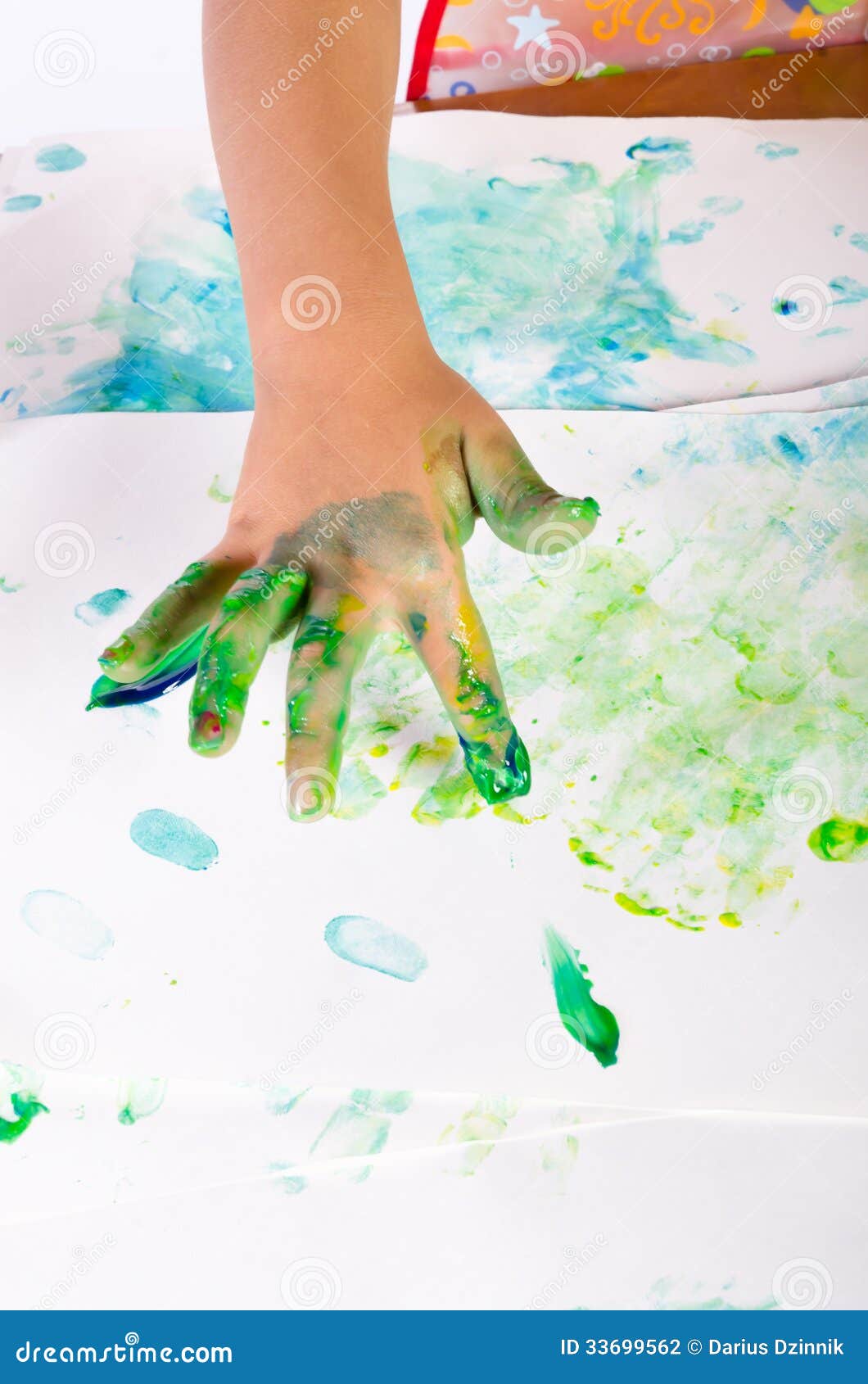 Verf met vingerverven stock foto. Image of handen, creatief - 33699562