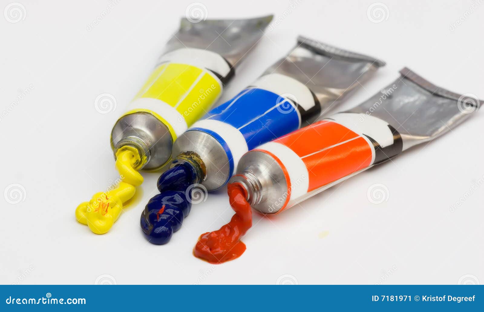 Verf van buis stock afbeelding. Image of begrip, olie - 7181971