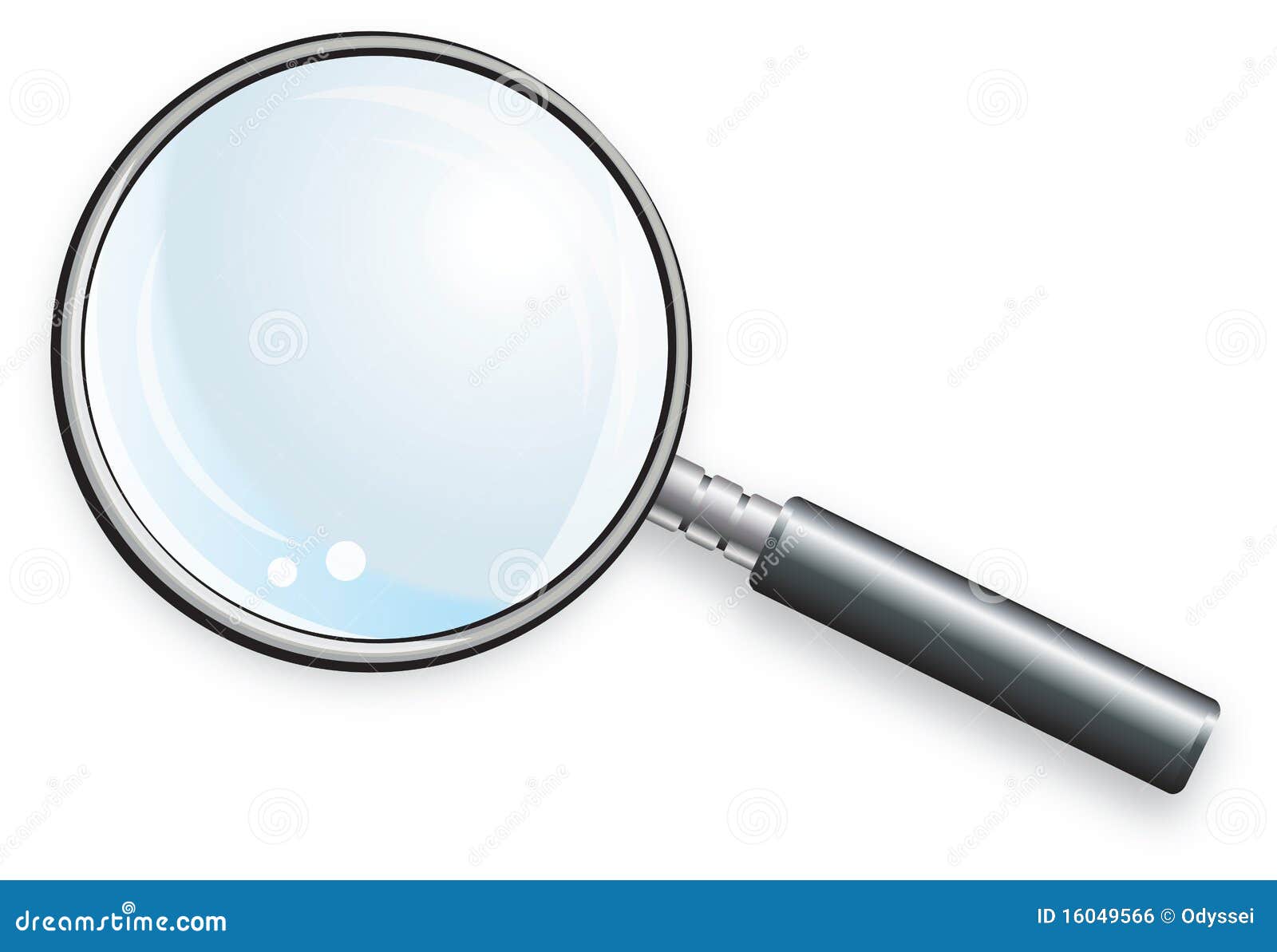 Vergrootglas vector illustratie. Illustration of illustratie - 16049566