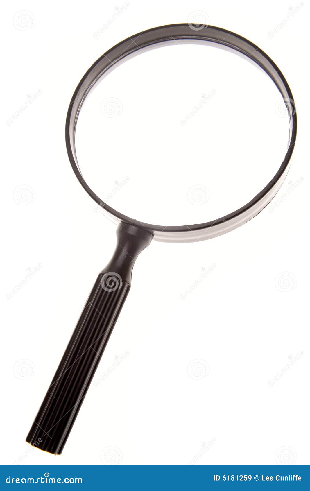 Vergrootglas stock afbeelding. Image of zoek, knipsel - 6181259