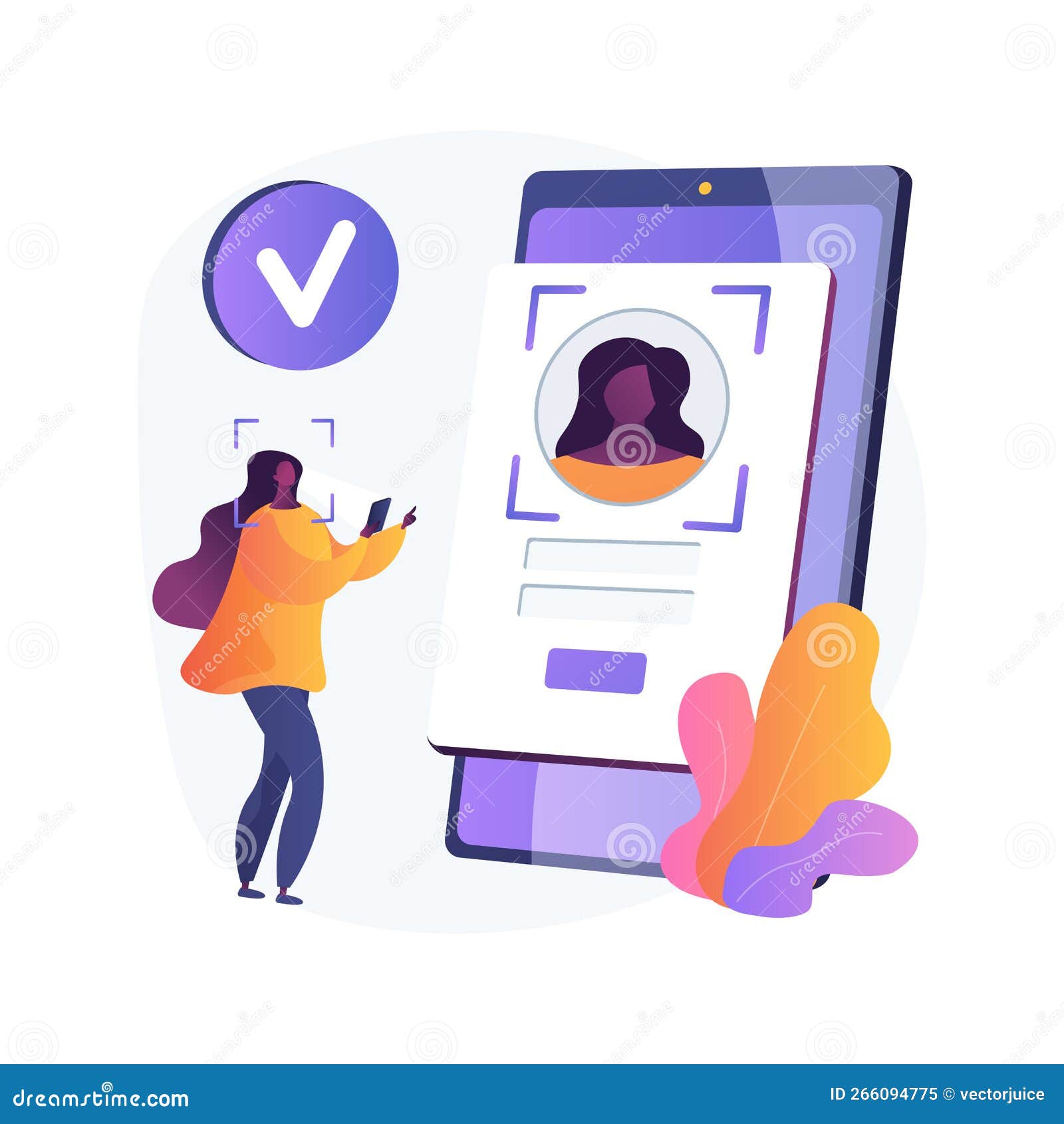 Verification Confirm Process Text Stock Illustrations – 10 Verification ...